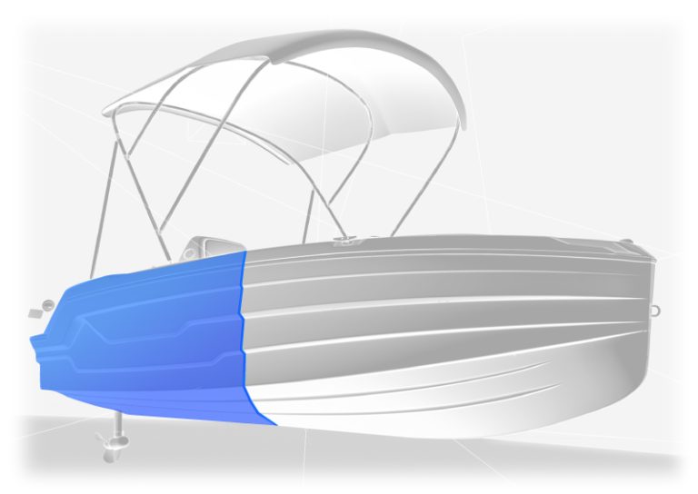 Phantom | Rotomolded Boat | Vision Electric Boat